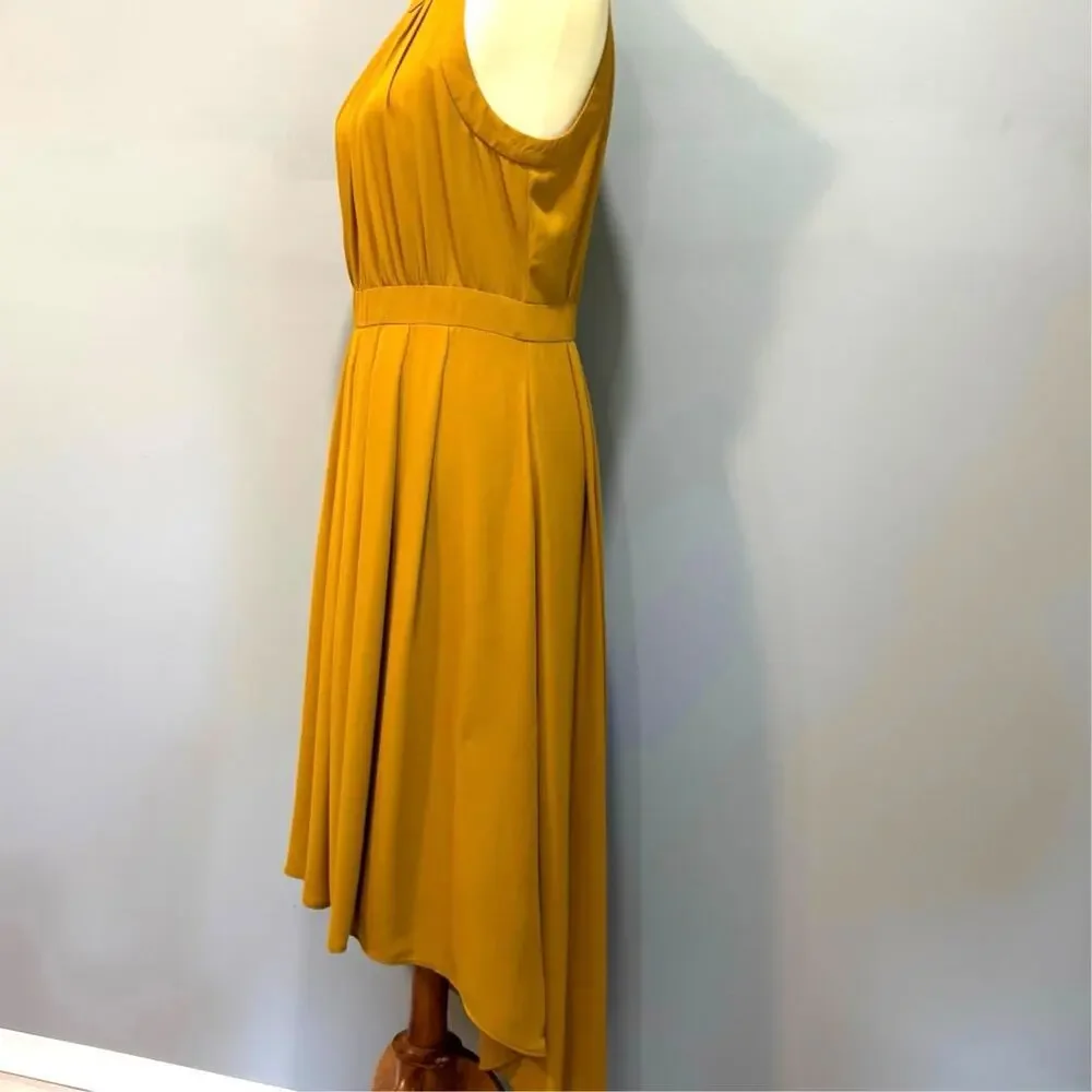 Banana Republic Heritage Collection | Dresses | Mustard Yellow Pleated ...